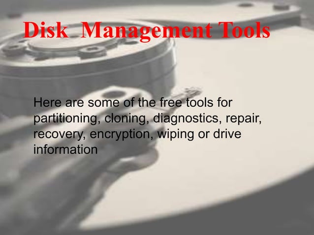 Disk Management | PPTX | Operating Systems | Computer Software and Applications