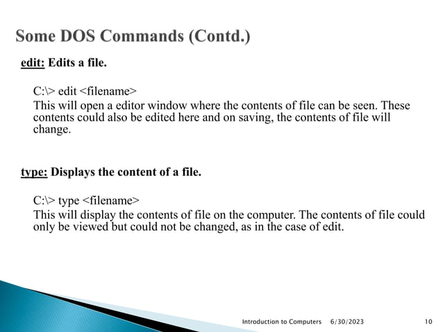 disk-operating-system.ppt | Operating Systems | Computer Software and Applications