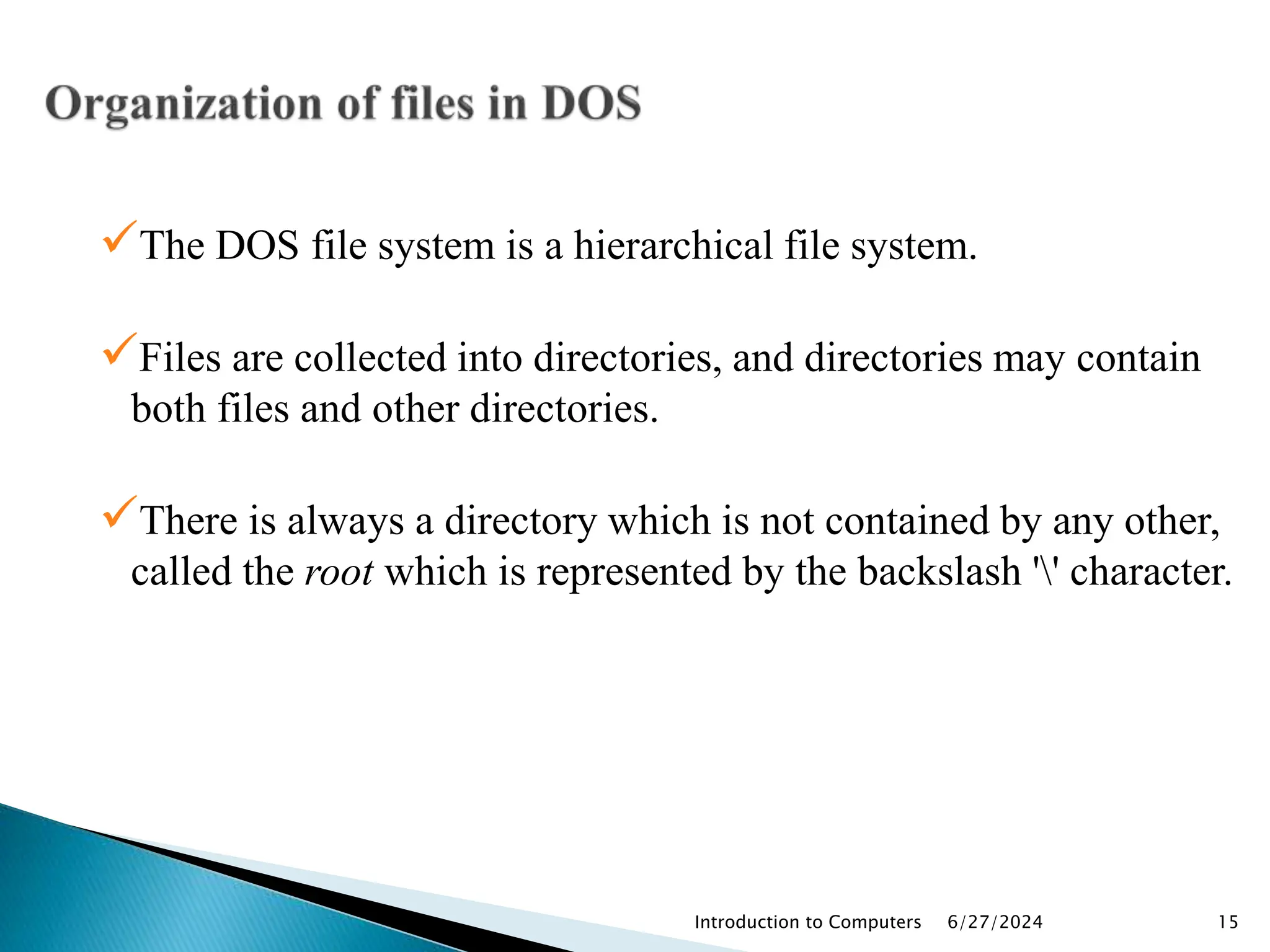 disk-operating-system.ppt c sdsommands cd | PPT