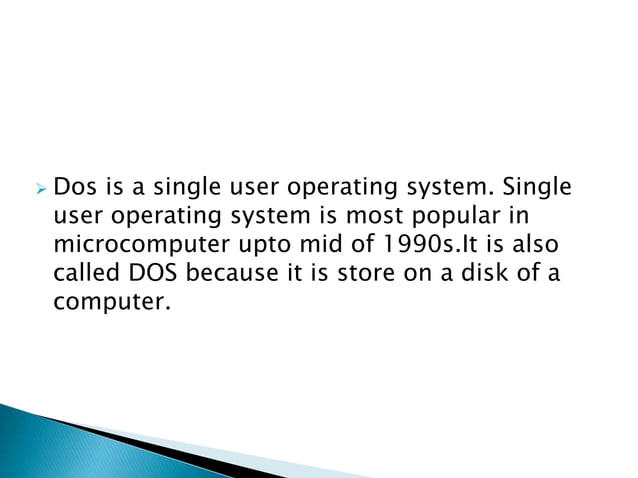 disk-operating-system.ppt c sdsommands cd | PPT