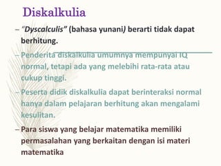 Diskalkulia | PPT
