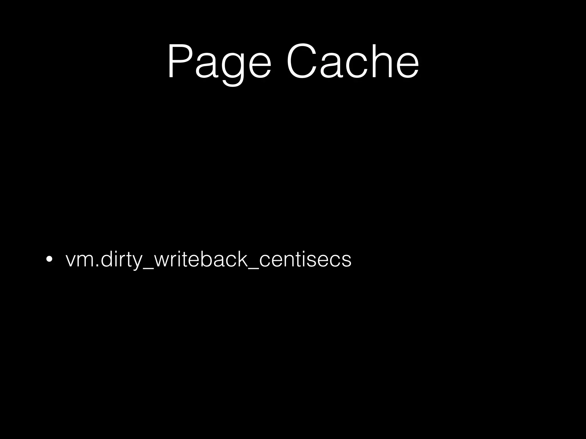 Disk and page cache | PPT