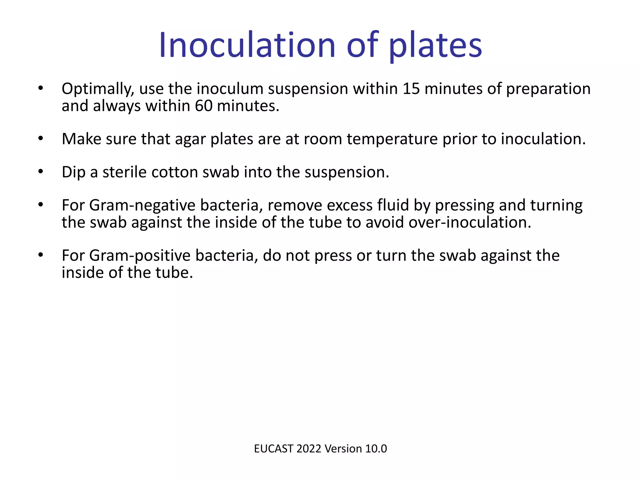 EUCAST disk diffusion method | PDF