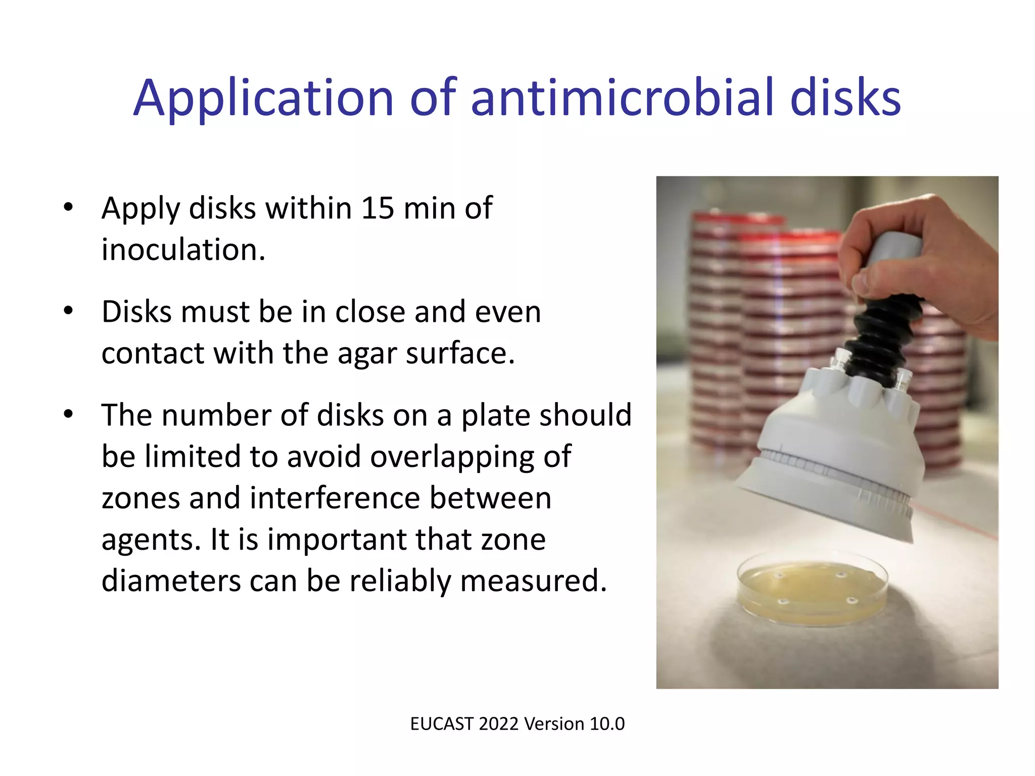 EUCAST disk diffusion method | PDF