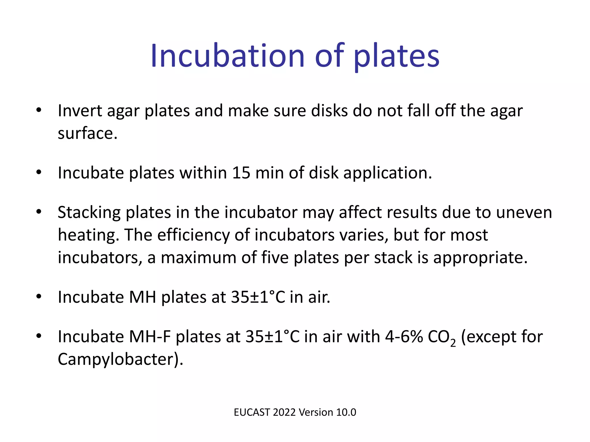 EUCAST disk diffusion method | PDF