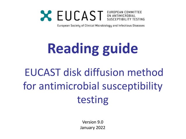 EUCAST disk diffusion method | PDF