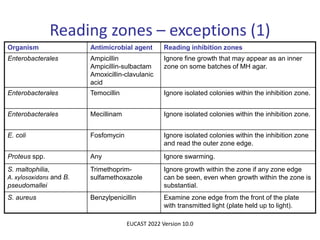 EUCAST disk diffusion method | PDF