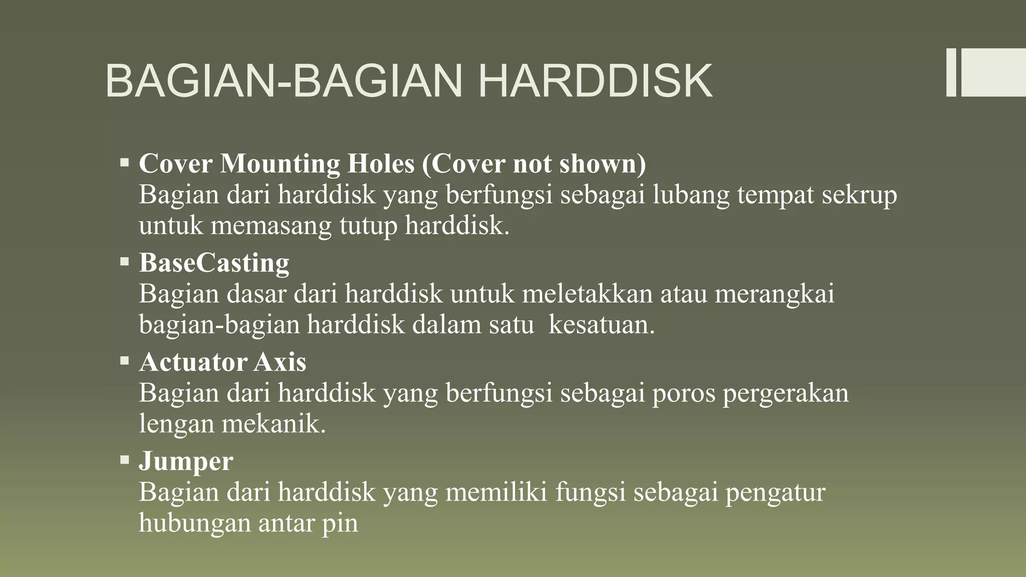 Disket,harddisk dan cd-rom | PPTX