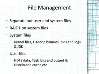 Hadoop - Disk Fail In Place (DFIP) | PPT