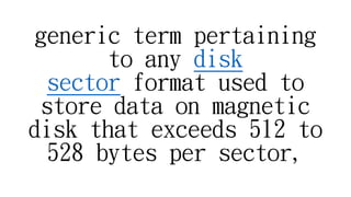 Disk formatting | PPTX