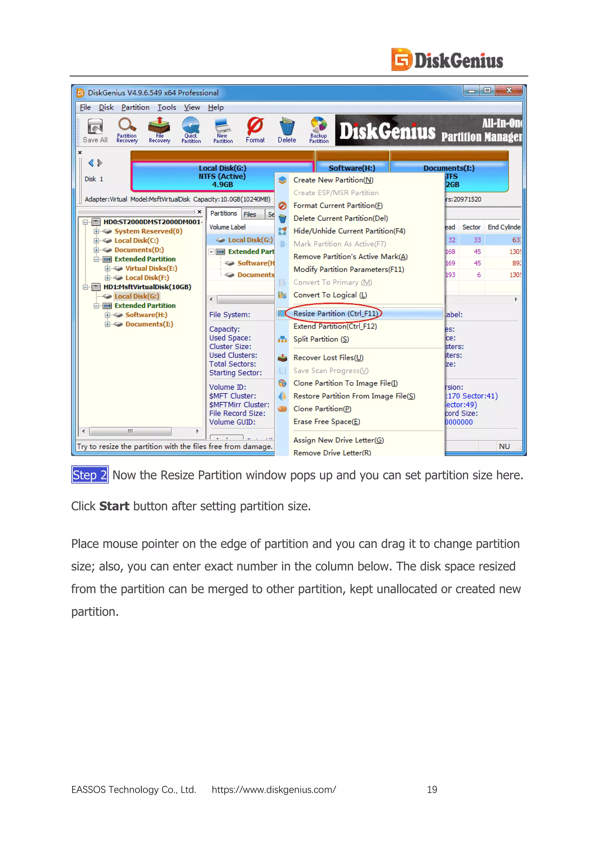 DiskGenius User Guide | PDF
