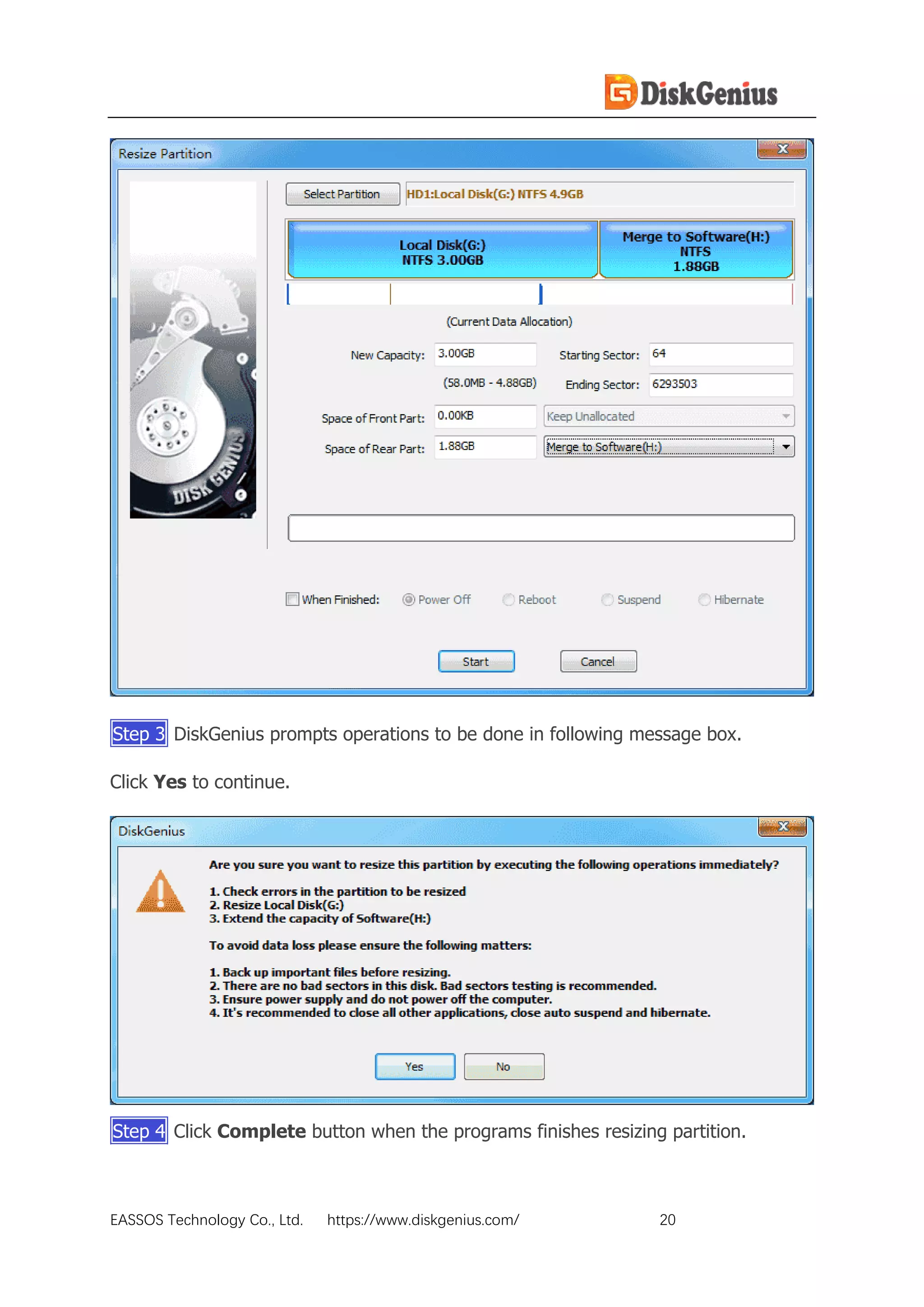 DiskGenius User Guide | PDF