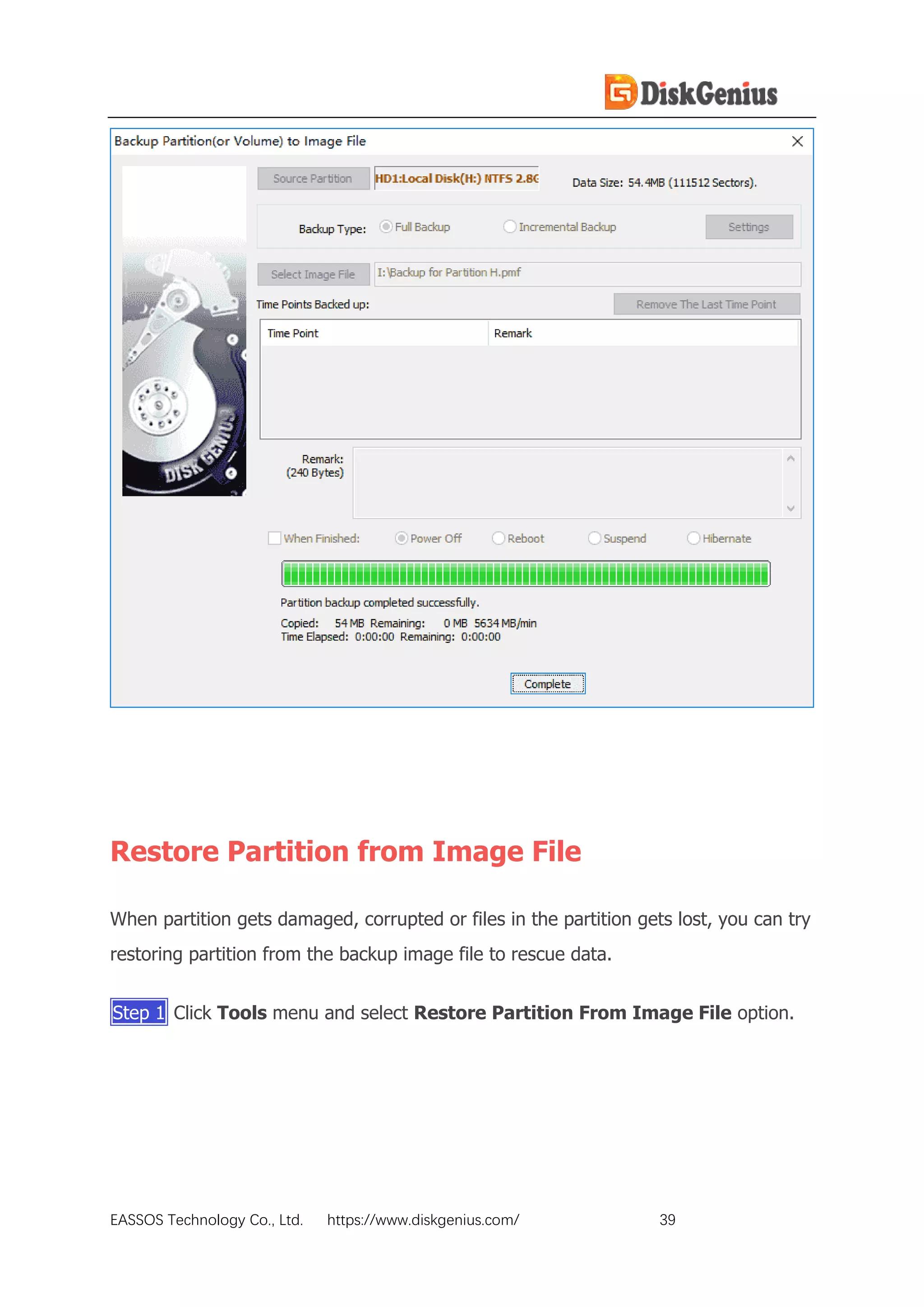 DiskGenius User Guide | PDF