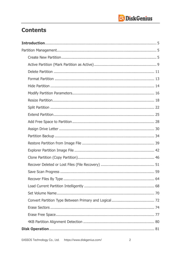 DiskGenius User Guide | PDF | Operating Systems | Computer Software and Applications