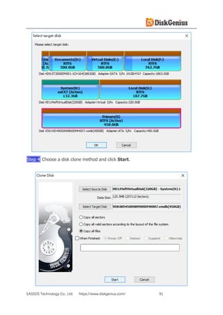 DiskGenius User Guide | PDF