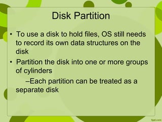 Disk management | PPT