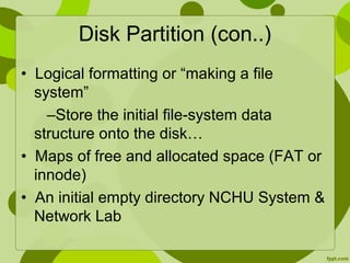 Disk management | PPT