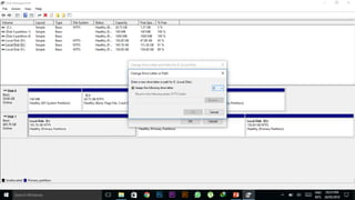 Disk Management Tool in Windows | PPT