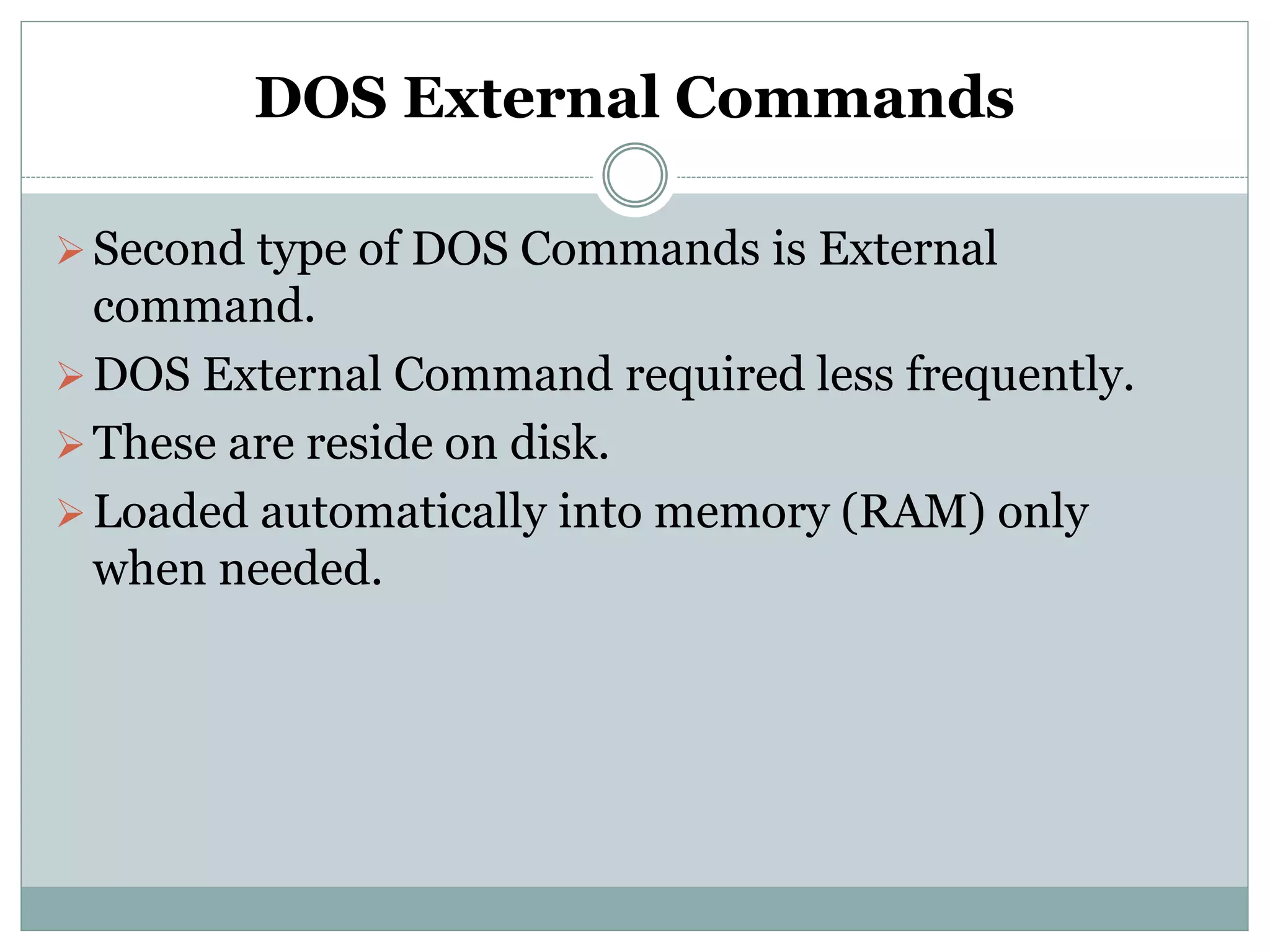 Disk operating system | PPTX