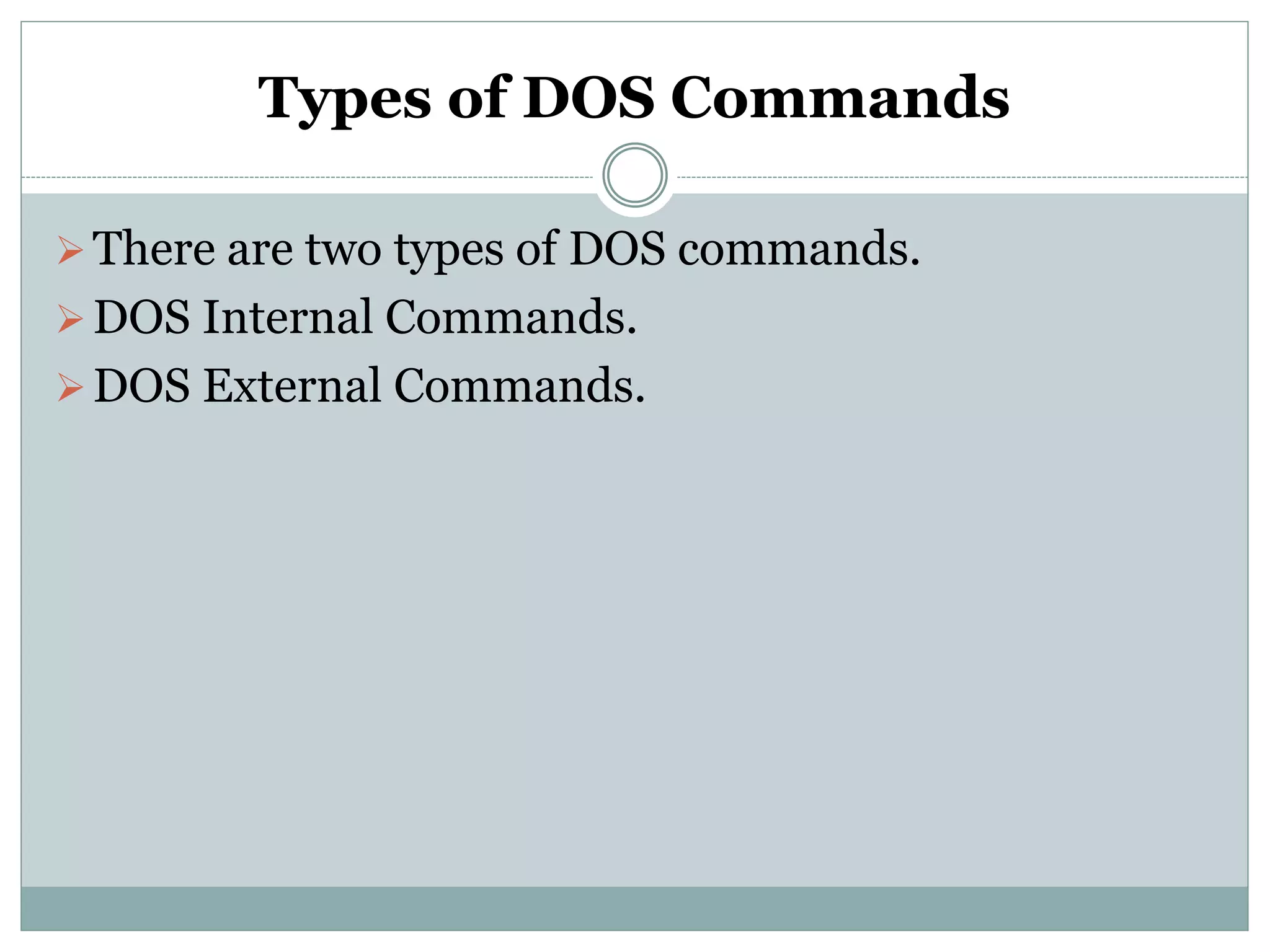 Disk operating system | PPTX