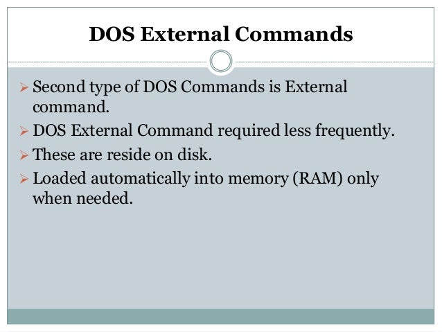 Disk operating system