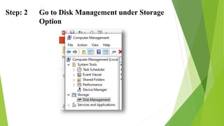 Disk partitioning | PPTX