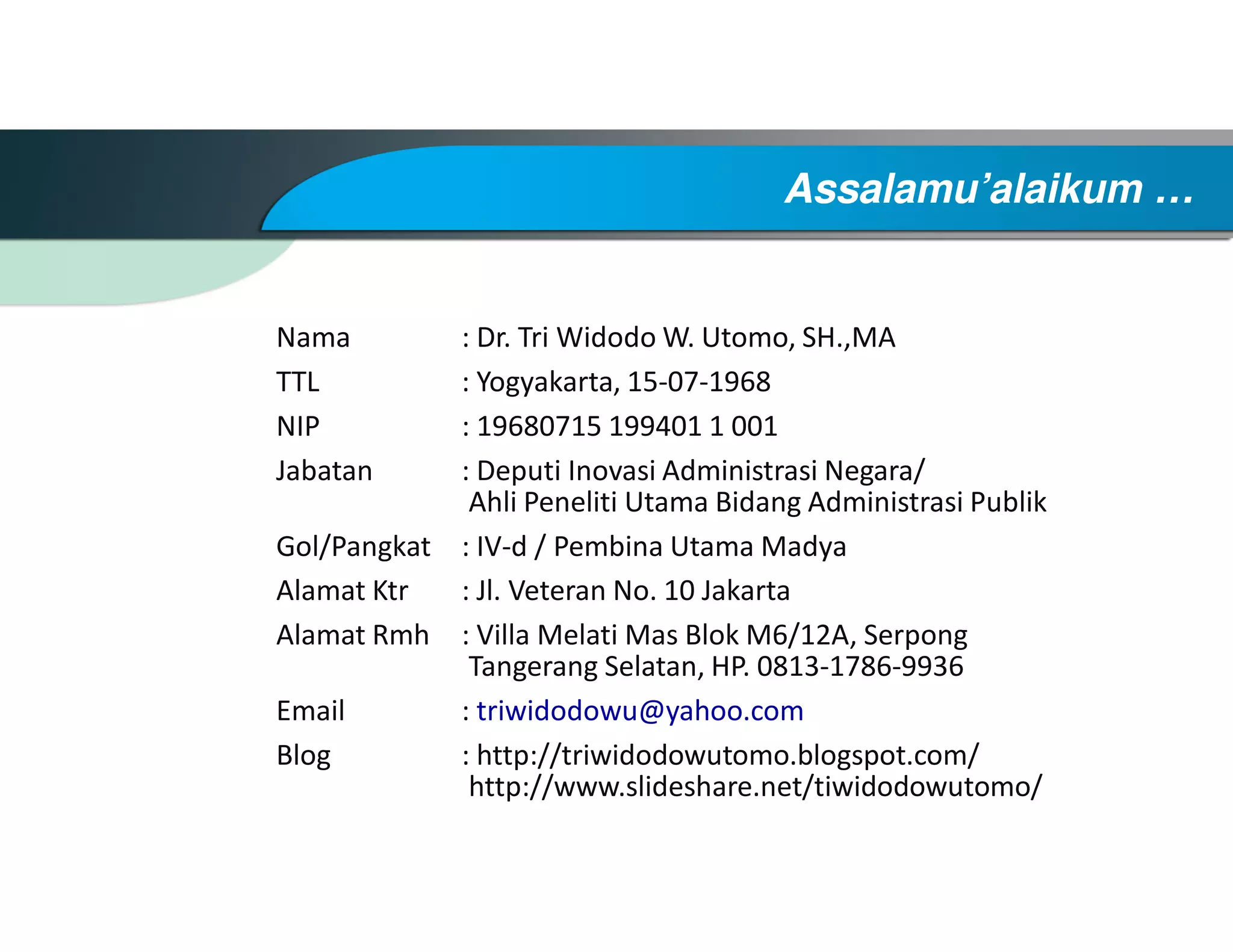 Diskresi dan Konflik Kepentingan | PDF