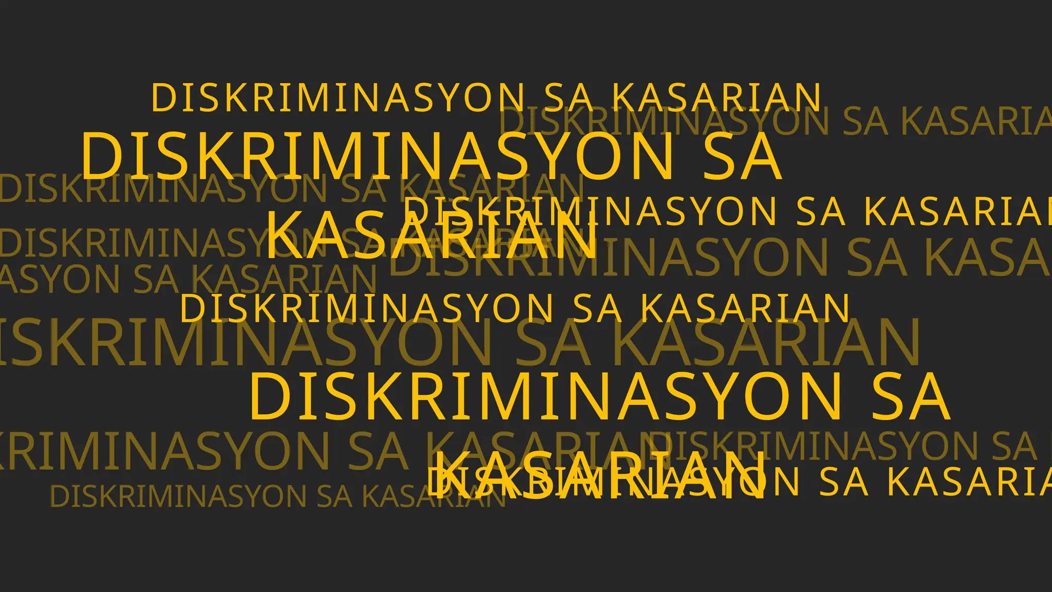 Araling panlipunan 10 Diskriminasyon.pptx