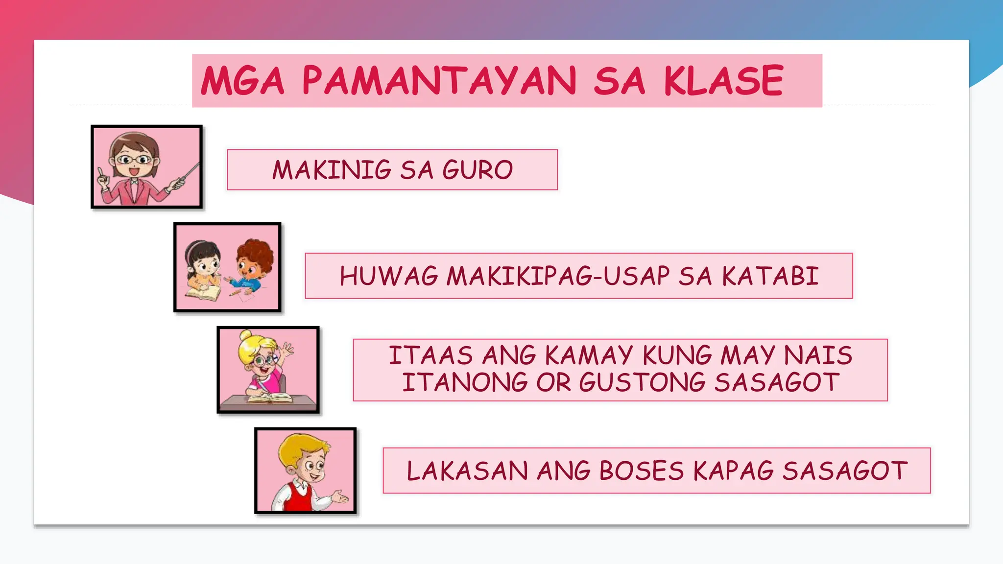 Diskriminasyon sa mga Lalaki, Babae at LGBT.pptx