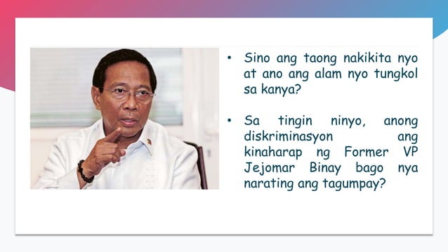 Diskriminasyon sa mga Lalaki, Babae at LGBT.pptx