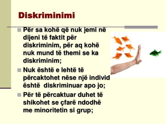 Diskriminimi | PPT | Free Download