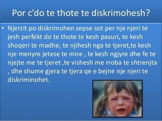 Diskriminimi | PPT
