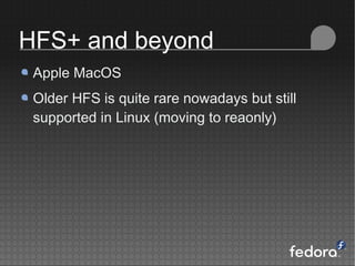 Disks and-filesystems | ODP
