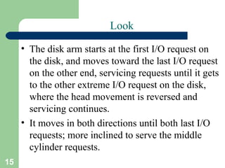 Disk scheduling | PPT