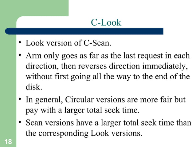 Disk scheduling | PPT