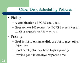 Disk scheduling | PPT