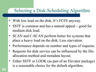 Disk scheduling | PPT