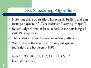 Disk scheduling | PPT