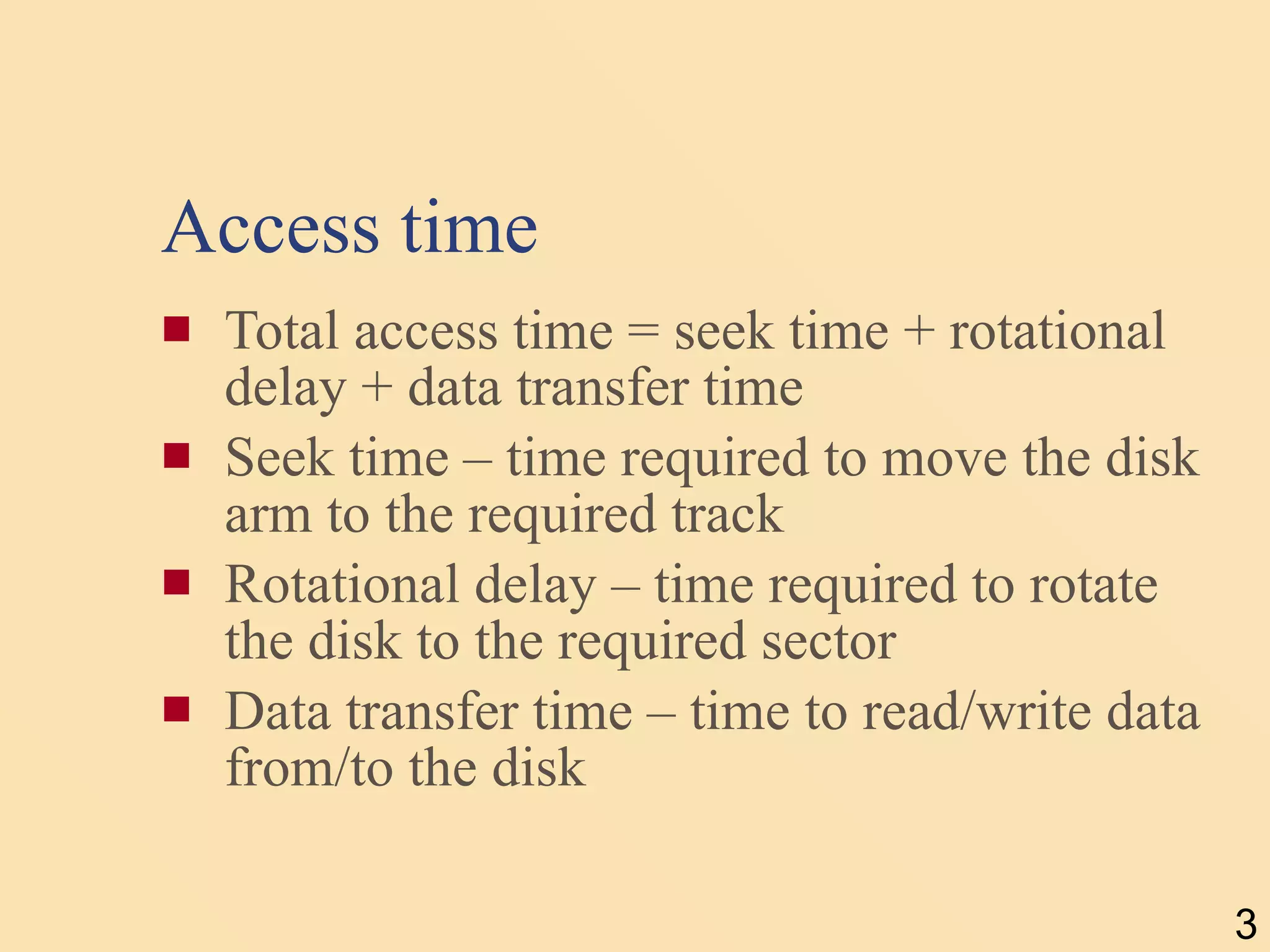 Disk scheduling | PPT