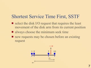 Disk scheduling | PPT