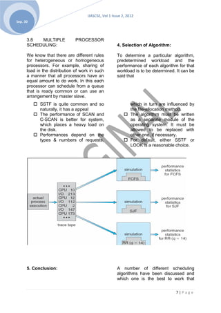 Disk scheduling | PDF