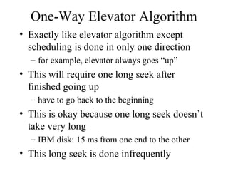 Disk scheduling | PPT
