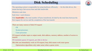 Disk Scheduling | PPT
