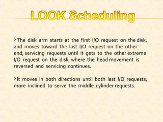 Disk scheduling algo os | PPT