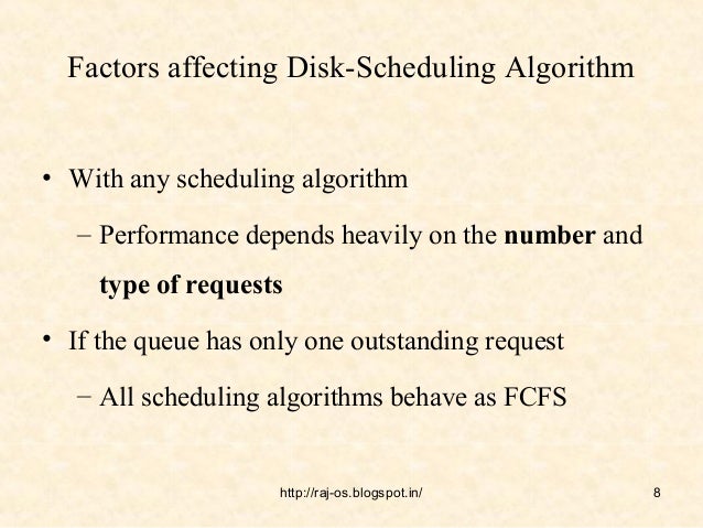 Disk Scheduling Algorithm52 6725