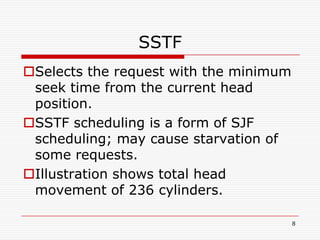 Disk scheduling | PPT