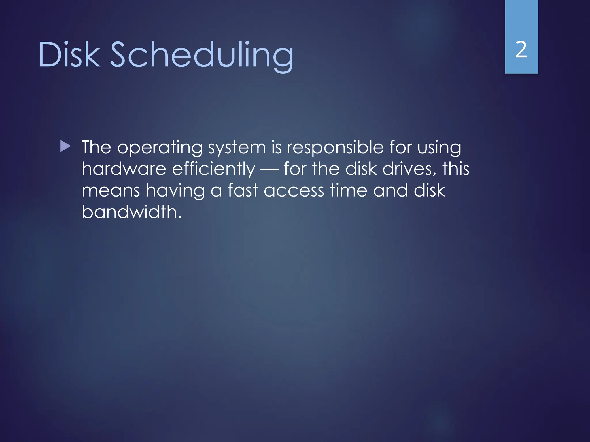 Operating System ( Disk Scheduling ).pptx Operating System ( Disk Scheduling ).pptx