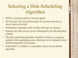 Disk Scheduling Algorithms Mar 30 2024.ppt