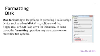 Disk storage - SlideShare by jayed hossain jibon | PPTX