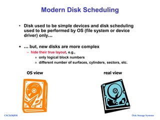 Disk storage systems bits wilp presentation | PPT